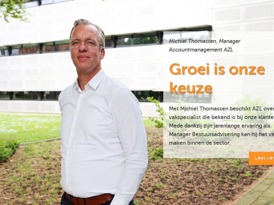 Onze producten en diensten - Jaarbeeld AZL 2022