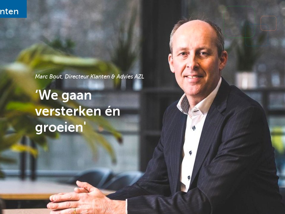 Onze producten en diensten - Jaarbeeld AZL 2022